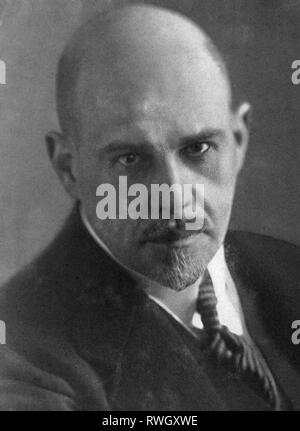 Portrait of Walther Rathenau (1867-1922), 1920. Private Collection ...