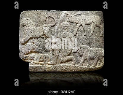 Photo of Hittite relief sculpted orthostat stone panel of Long Wall ...
