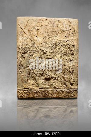 Hittite sculpted orthostats panels of Long Wall Limestone, Karkamıs ...