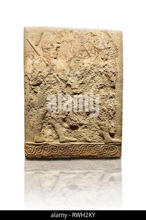 Hittite sculpted orthostats panels of Long Wall Limestone, Karkamıs ...