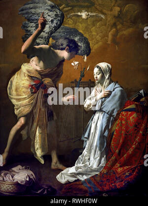 The Annunciation 1629 by Hendrick ter Brugghen Stock Photo - Alamy