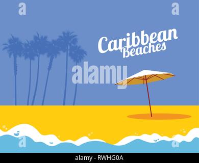 Punta Cana, Dominican Republic. Illustration, graphic design Stock ...