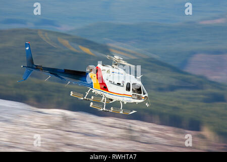 An RCMP helicopter Stock Photo - Alamy