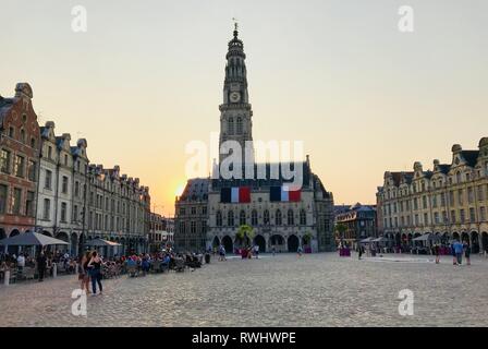 Arras Market square Stock Photo - Alamy
