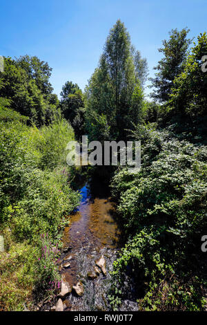 Renaturalized Emscher river in Dortmund, Germany Stock Photo - Alamy