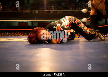 Mexiko Stadt, Mexico. 02nd Mar, 2019. Marcela, the reigning champion ...
