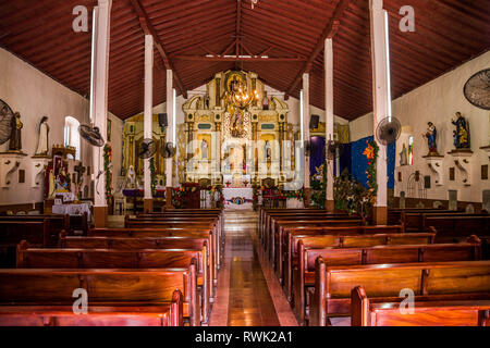 Church on Taboga Island Panama Stock Photo - Alamy