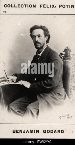 Photographic portrait of Godard, Benjamin Stock Photo - Alamy