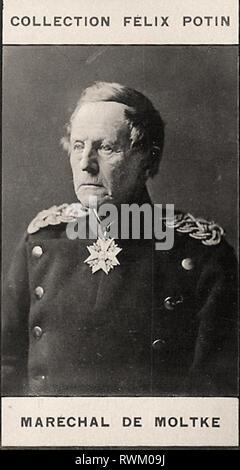Photographic portrait of Maréchal de Moltke Stock Photo - Alamy