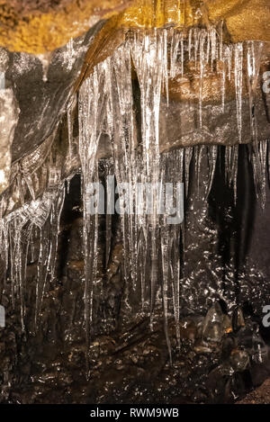 Wind Cave & Ice Cave in Fugaku Japan. The Fuji Fugaku Wind Cave is ...