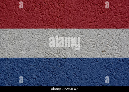 dutch flag texture as background Stock Photo - Alamy