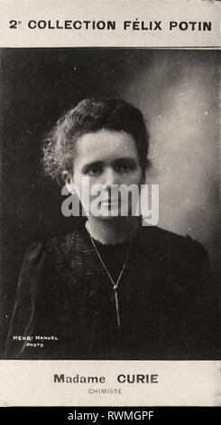Early Photographic portrait of Marie Curie (1867-1934) a Polish and ...