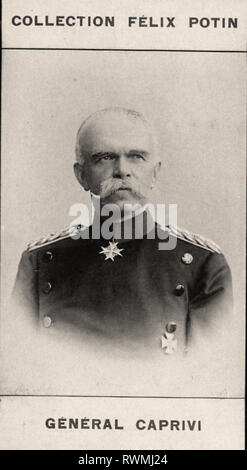 Photographic portrait of Général Caprivi Stock Photo - Alamy