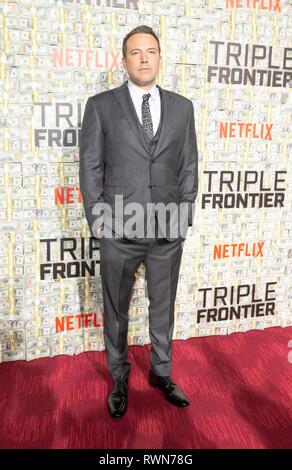 American actor Ben Affleck attends the premiere of "Batman v Superman ...