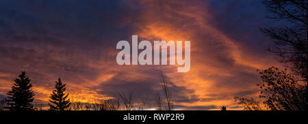 Chinook cloud formation, Alberta , Canada Stock Photo - Alamy