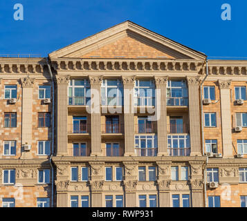Vintage building, Novinskiy Boulevard, Moscow, Russia Stock Photo - Alamy