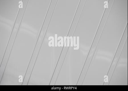 White plastic panels stripes texture Stock Photo - Alamy