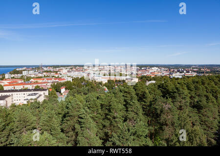 View of Tampere Finland taken at Pyynikki lookout tower Stock Photo - Alamy