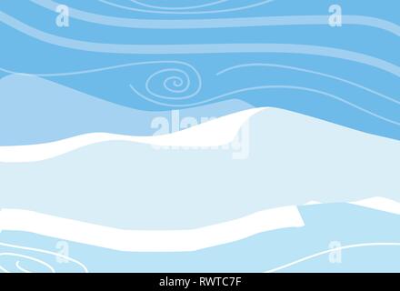 snow scape scene icon vector illustration design Stock Vector Image ...