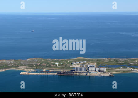 aerial, Churchill, Manitoba Stock Photo - Alamy