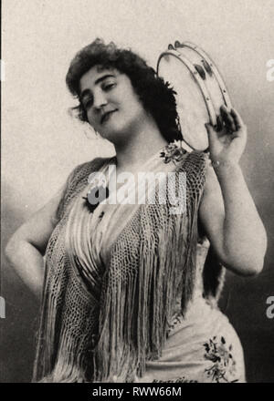 Emma Calvé, portrait Stock Photo - Alamy