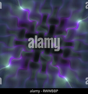 Stylized images of flowers and intersecting spiral lines. The infinity ...