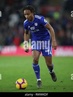 Cardiff City's Bobby Reid Stock Photo - Alamy