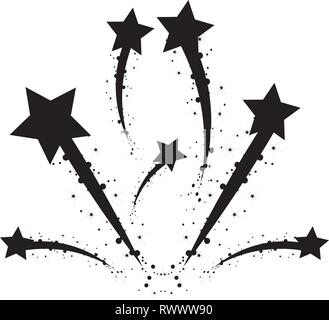 splash of stars icon vector illustration design Stock Vector Art ...