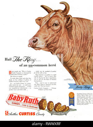 1950s USA Milk Magazine Advert Stock Photo - Alamy