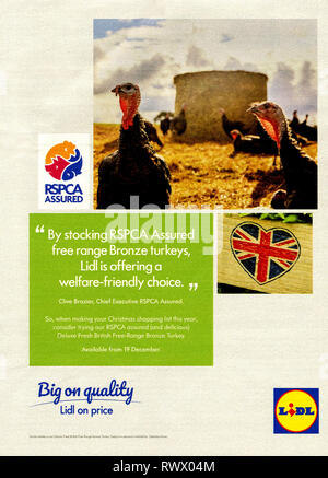 2010s UK Lidl Magazine Advert Stock Photo - Alamy