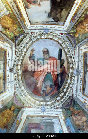 Saint Andrew, fresco in Basilica of Santa Croce (Basilica of the Holy ...