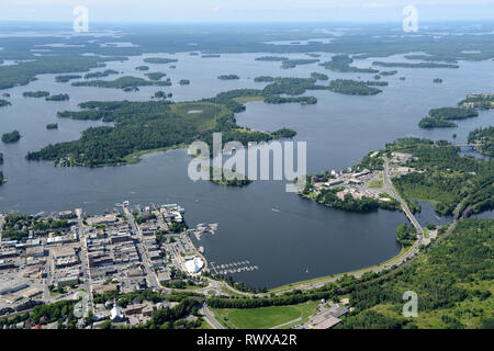 aerial, Kenora, Ontario, Canada Stock Photo - Alamy