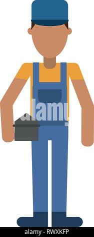plumber worker avatar character Stock Vector Image & Art - Alamy