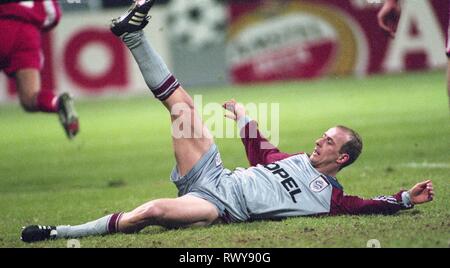 Mario Basler, FC Bayern Munich player. [automated translation] Stock ...