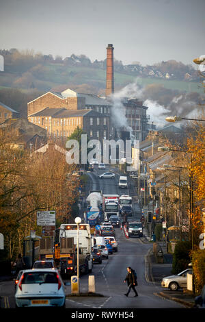 New Mills in Derbyshire, England Swizzels Matlow Ltd set factory at the ...