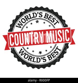 Country Music Sign Vector Symbol Graphic Logo Design Stock Vector Image ...