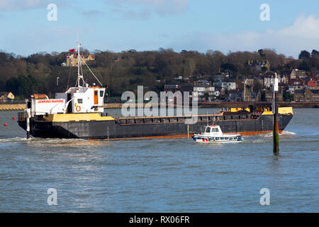 small coaster ship, coastal shipping, small oil tanker, shipping at ...