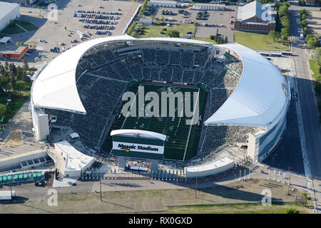 aerial, Mosaic Stadium, Regina, Saskatchewan Stock Photo - Alamy