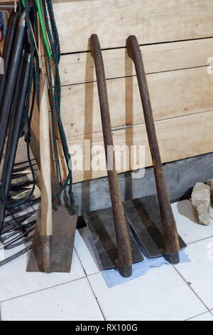 plantation and carpentry tools Stock Photo - Alamy