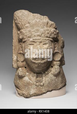 Aztec (Mexica). Head of Xilonen, the Goddess of Young Maize. 1400–1500 ...