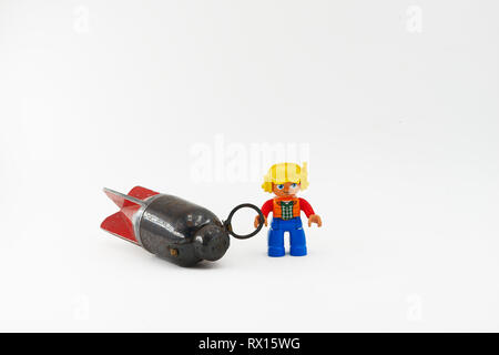 Mortar Bomb, Brixia model '35, 45 mm, italian, world war 2 era ...