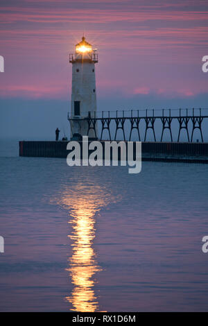 Manistee, Manistee County, Michigan, USA Stock Photo - Alamy
