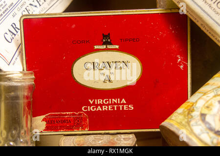 Ardath Cork Tipped Virginia Cigarettes Packet 1930s 1940s FOR Stock ...