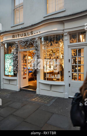 Shop front of Rituals shop exterior in James Street, Covent Garden ...