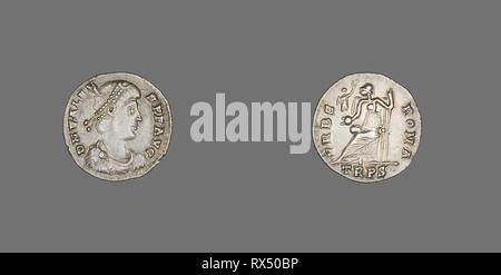 Ancient Roman. Siliqua (Coin) Portraying Emperor Valens. 364 AD–378 AD ...