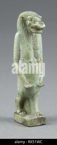 Ancient Egyptian. Amulet of the Goddess Tawaret (Thoeris) in Profile ...