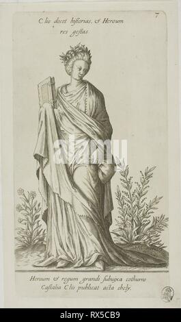 Clio or Kleio, the muse of history in Greek mythology Stock Photo - Alamy