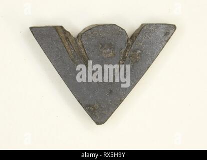 Ancient Egyptian. Amulet of a Plummet. 664 BC–332 BC. Egypt. Hematite ...