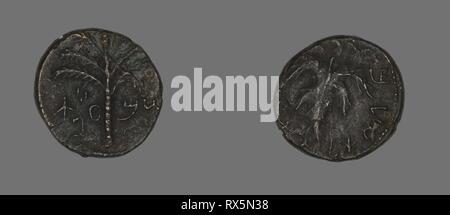 Ancient Roman. Coin Depicting a Palm Tree. 133 AD–135 AD. Roman Empire ...