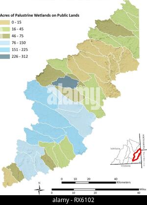 Southeast Montana wetland assessment Stock Photo - Alamy